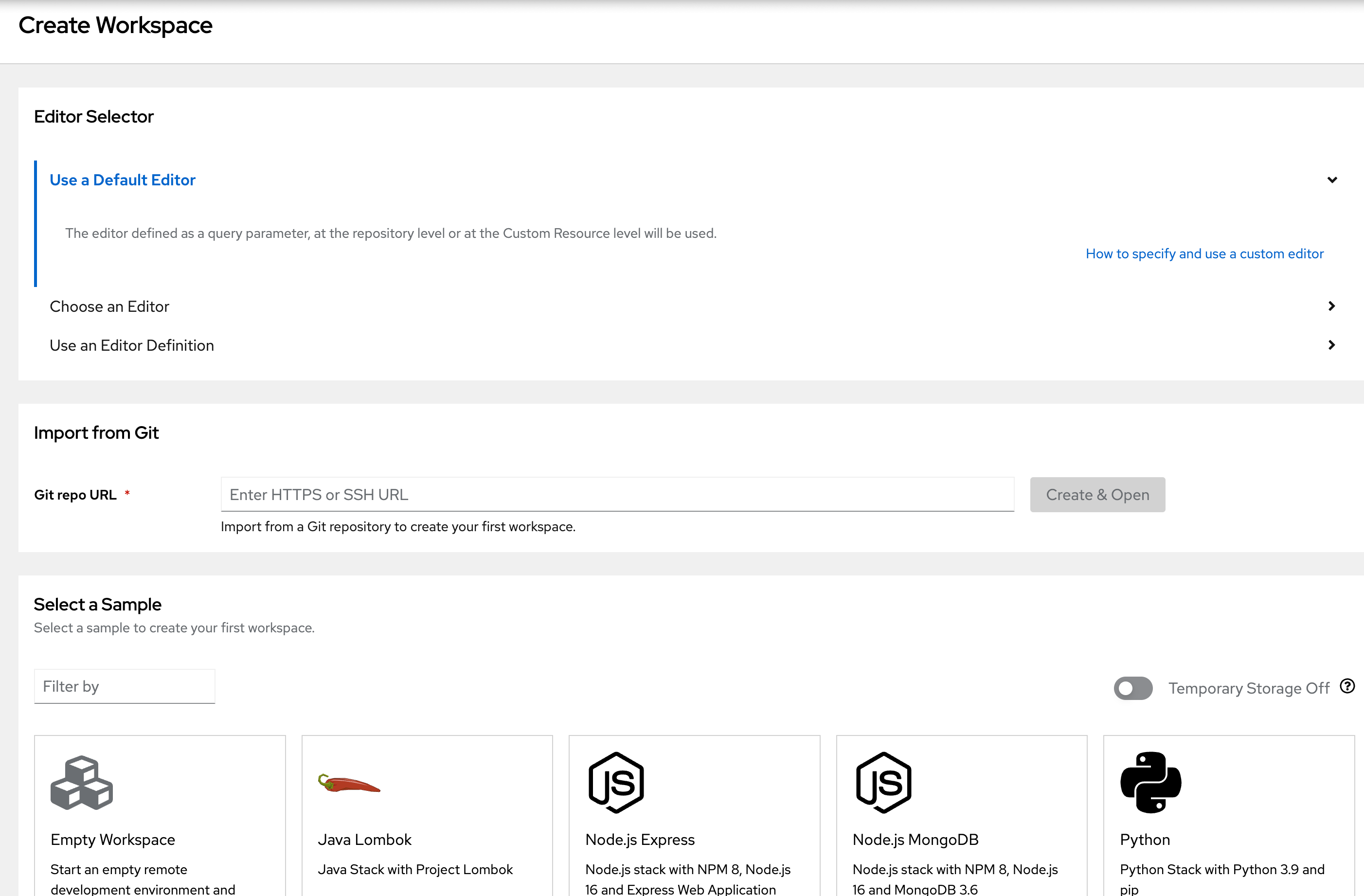 Installation Using the OpenShift Web Console :: Red Hat OpenShift Dev Spaces Administration