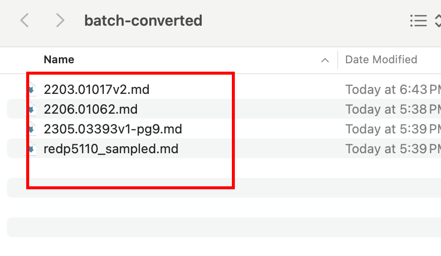 Batch Conversion :: Data Preparation for Gen AI Applications