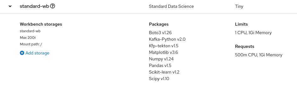 Customizing Workbenches :: Introduction to Red Hat OpenShift AI