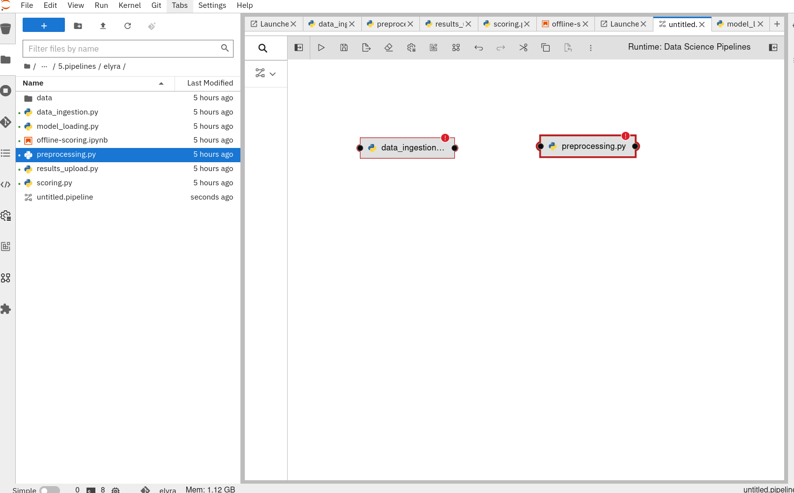 Elyra Pipelines :: Automation using Data Science Pipelines